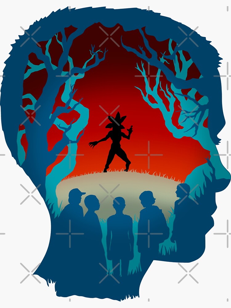 "Eleven" Sticker for Sale by MalakianArt | Redbubble