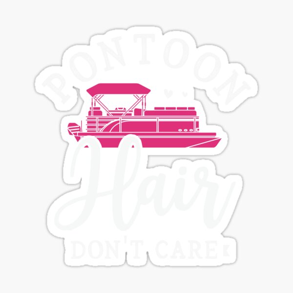"Pontoon boat Gifts for a Boat Fan" Sticker by THaDesign | Redbubble