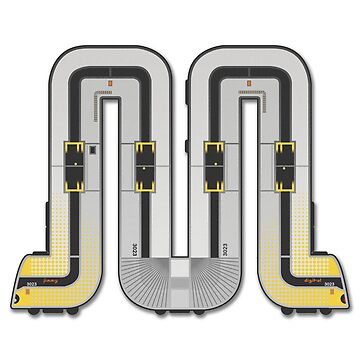 "Greater Manchester Metrolink tram GMPTE TFGM M-Blem" Sticker for Sale ...