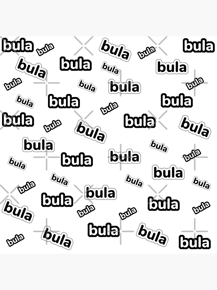 "Bula Fijian Hello Language Design " Poster for Sale by Islandize ...