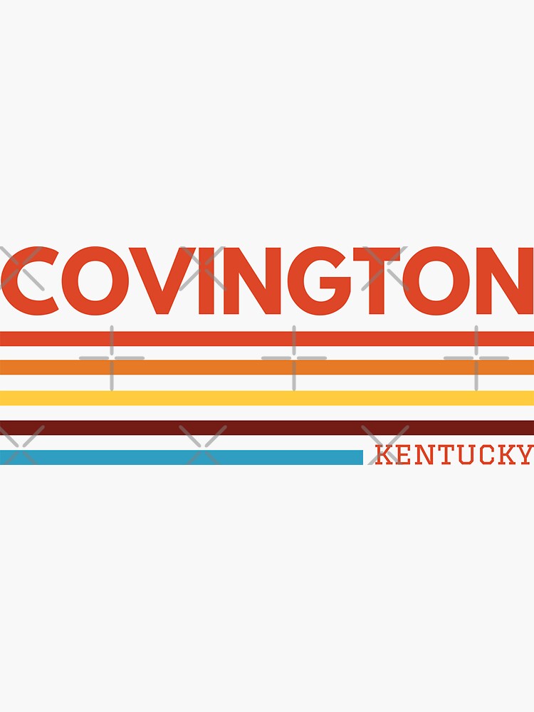 "Covington Kentucky" Sticker for Sale by Taumaturgo | Redbubble