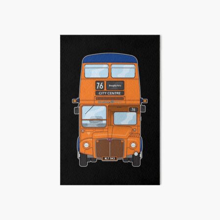 Lámina rígida «Strathtay Routemaster Bus SR1 WLT 943 Ilustración» de ...