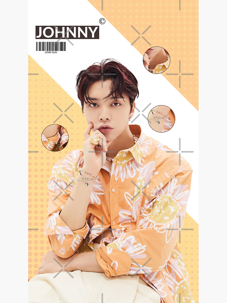 "JOHNNY NCT 2020 concept photo" Sticker for Sale by smallkore | Redbubble