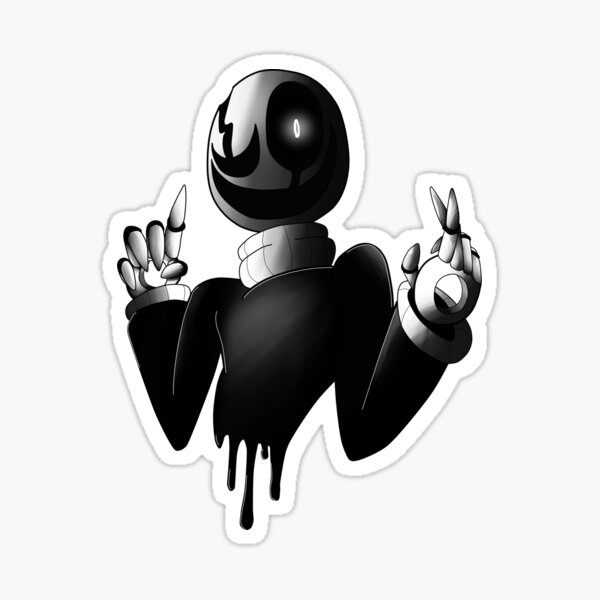 "Dr. WD Gaster" Sticker by PrinceOfLonely | Redbubble
