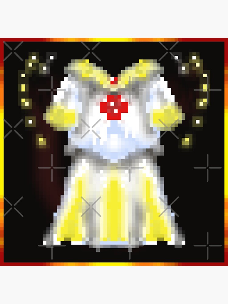 "Legendary Healer Robe Pixel" Sticker by maloiko | Redbubble