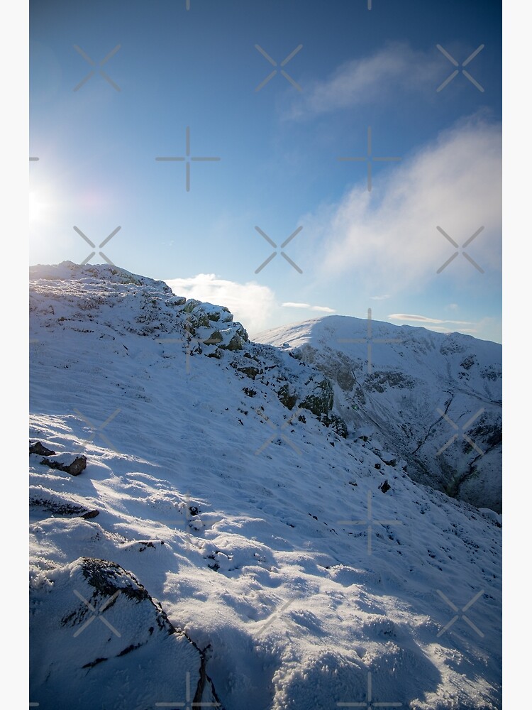 "Snowy Dale Head" Poster for Sale by DJJPhotography | Redbubble