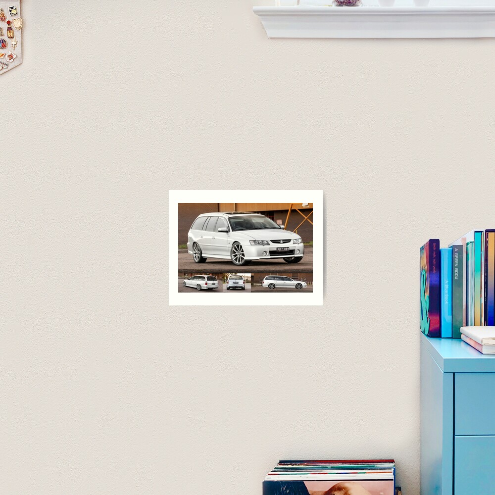 "Silver Holden VY Commodore Wagon" Art Print for Sale by HoskingInd ...