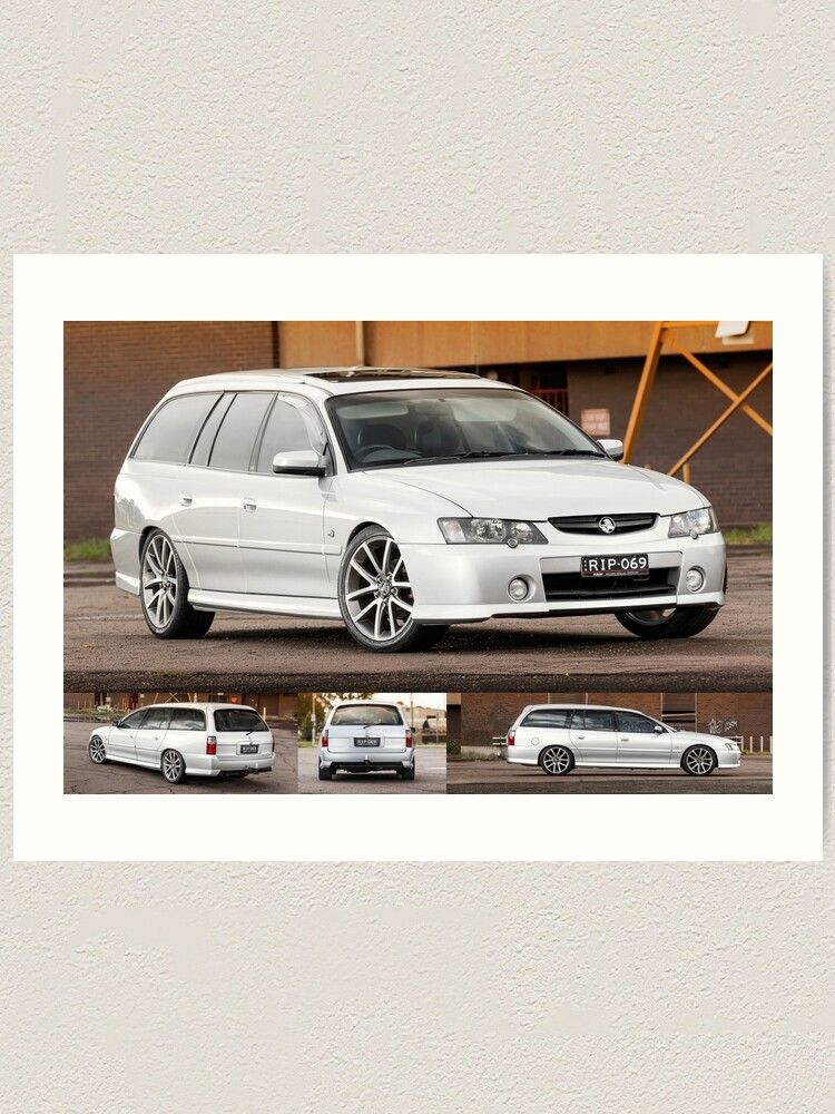 "Silver Holden VY Commodore Wagon" Art Print for Sale by HoskingInd ...