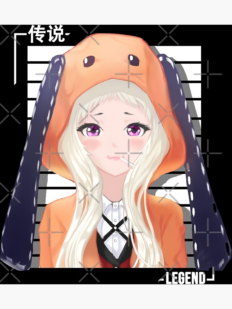 Póster «kakegurui - runa yomozuki - Anime» de TrueYou | Redbubble