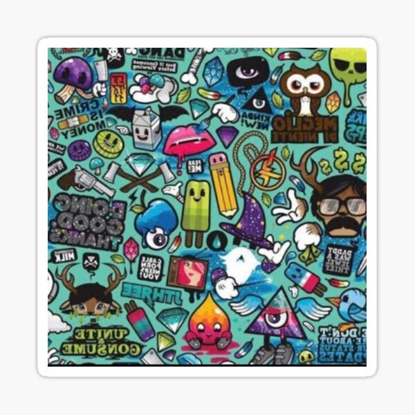 "Multiple collage" Sticker by NehaGawali | Redbubble