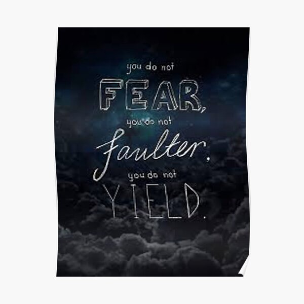 "Acomaf Quotes" Poster for Sale by FanArtzz | Redbubble
