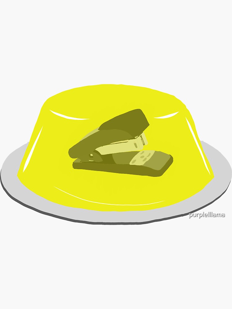 "The Office Jello Stapler" Sticker for Sale by purplelllama | Redbubble