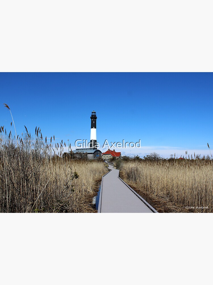 "Fire Island Lighthouse" Sticker for Sale by GildaAx | Redbubble