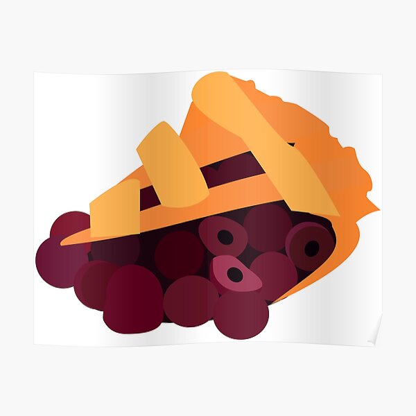 "Cherry Pie" Poster by RisenPrint | Redbubble