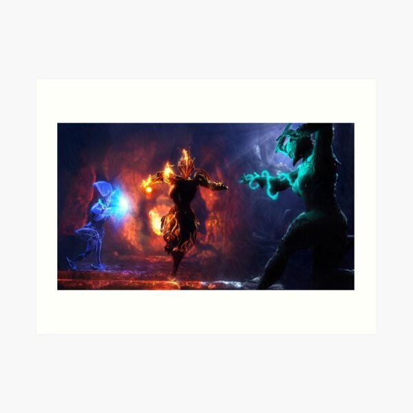 "Warframe fan art" Art Print for Sale by LemonLad | Redbubble