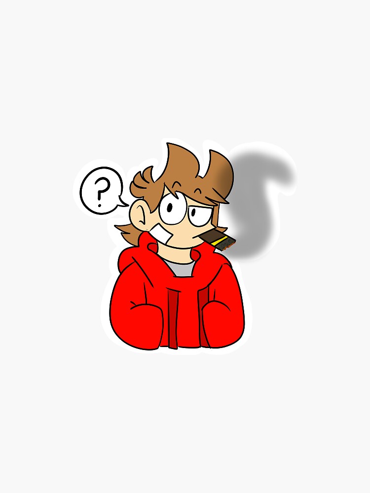 "Tord with a cigarette " Sticker for Sale by ZensEpicArtShop | Redbubble