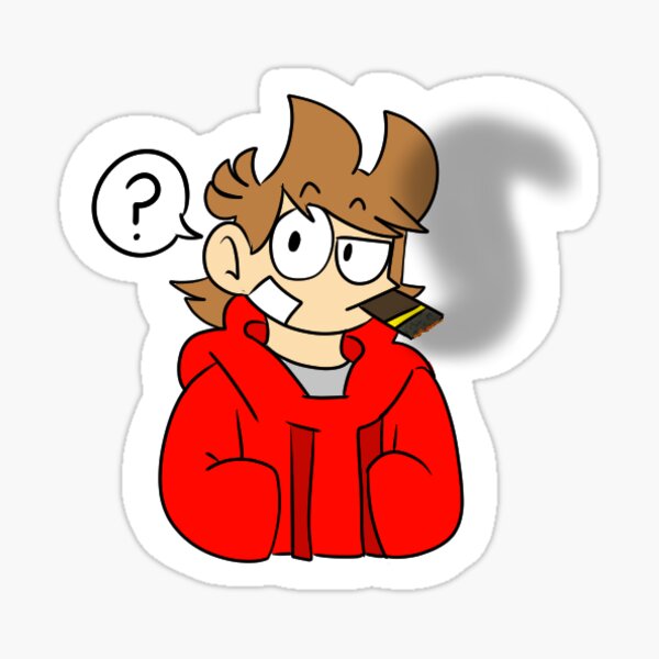 "Tord with a cigarette " Sticker for Sale by ZensEpicArtShop | Redbubble