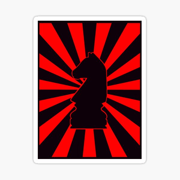 "Black Knight" Sticker for Sale by AlchemistPrime | Redbubble