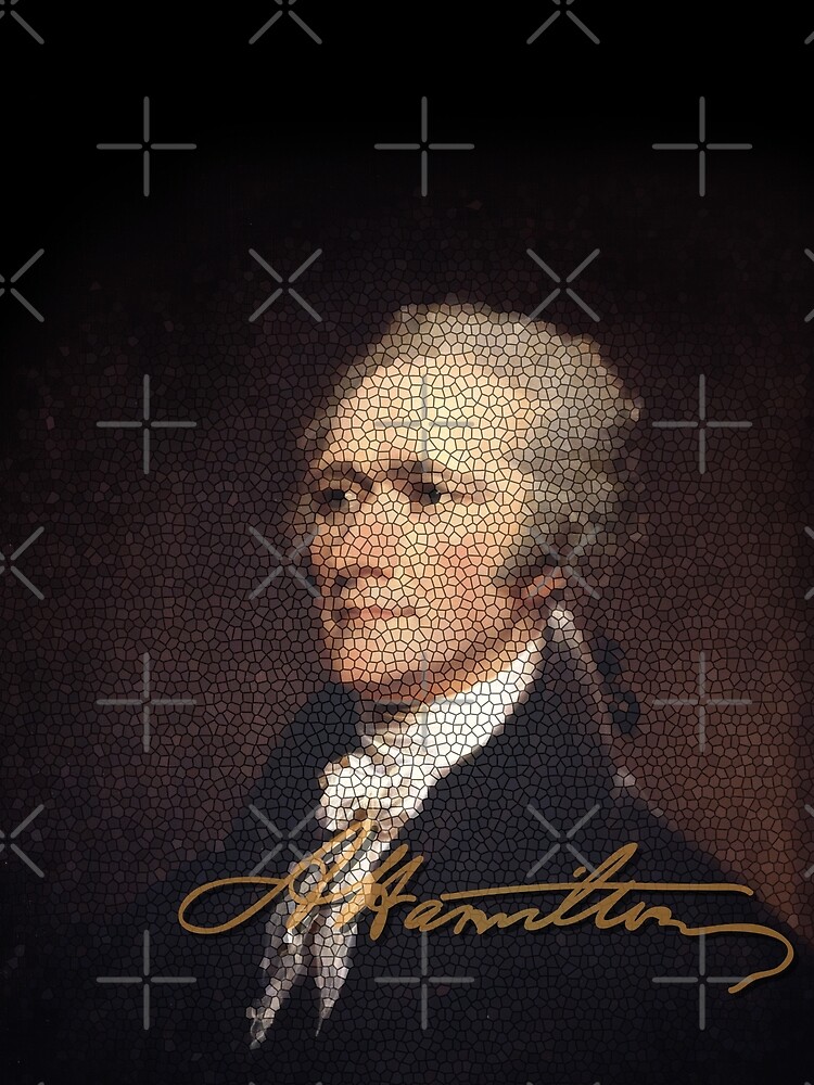 "Alexander Hamilton With Signature" T-shirt for Sale by hamilkids ...