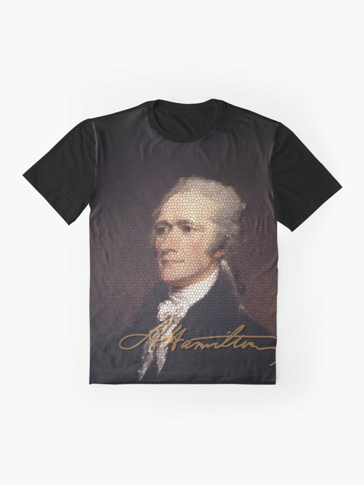 "Alexander Hamilton With Signature" T-shirt for Sale by hamilkids ...