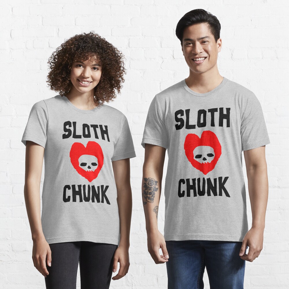 "Sloth Love Chunk" T-shirt for Sale by barrelroll1 | Redbubble | sloth ...