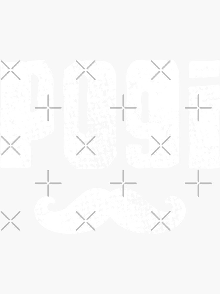 "Pogi Mustache Funny Filipino Pogi" Sticker for Sale by FilipinoMerch ...