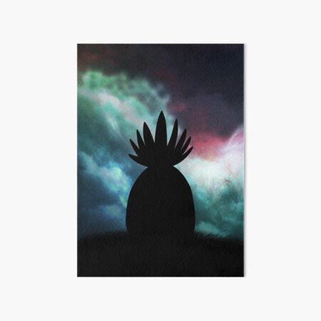 "Spongebob pineapple house under the sea" Art Board Print for Sale by ...