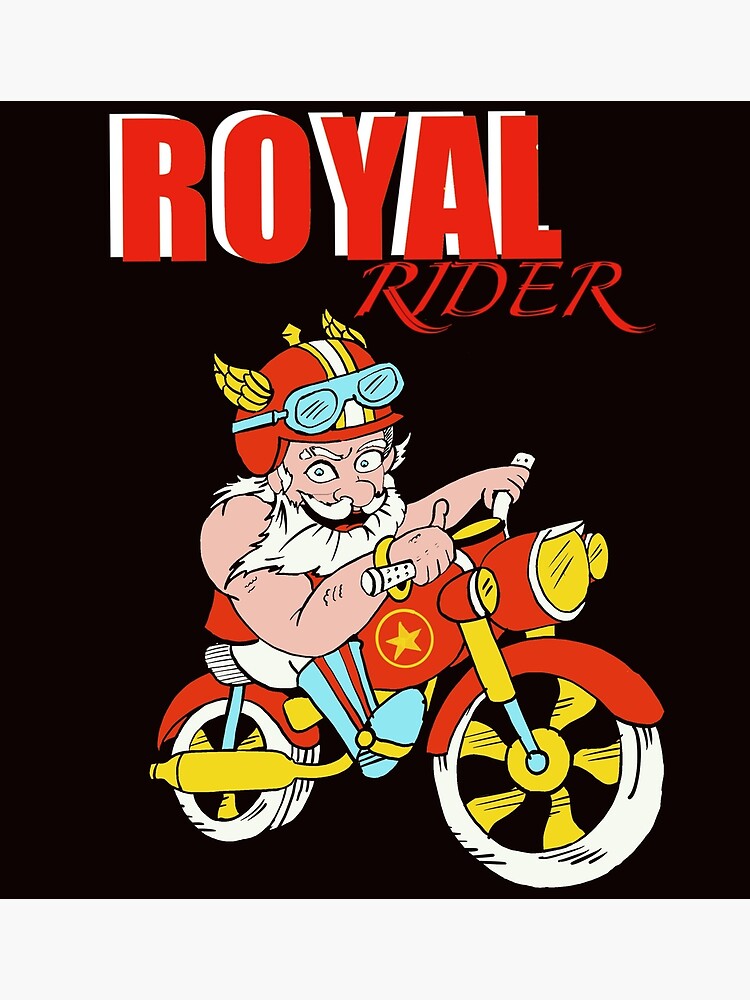 "Royal Bike Rider Viking" Photographic Print for Sale by TINTINDO ...