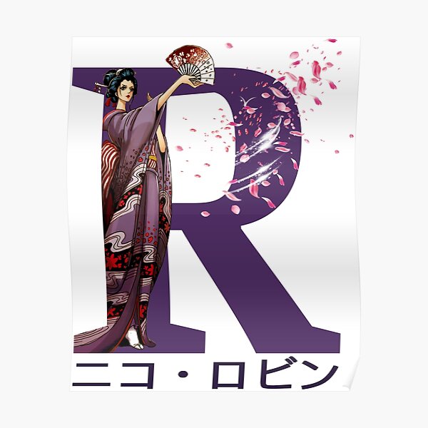 One Piece Nico Robin Wano Posters | Redbubble