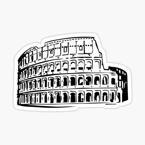 "Rome - Colosseum" Sticker for Sale by Ares286 | Redbubble