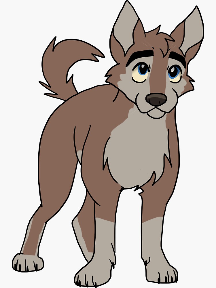 "Balto: Puppy Aleu" Sticker by Skylacine | Redbubble