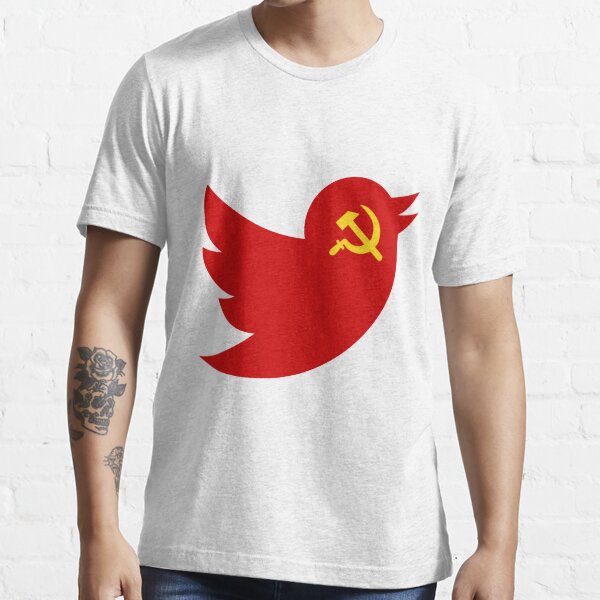 "Twitter Red Communist USSR bird" T-shirt for Sale by afremovartist ...