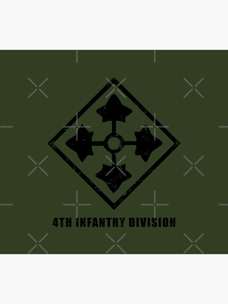 "U.S. Army 4th Infantry Division " Poster for Sale by juliauongdz ...