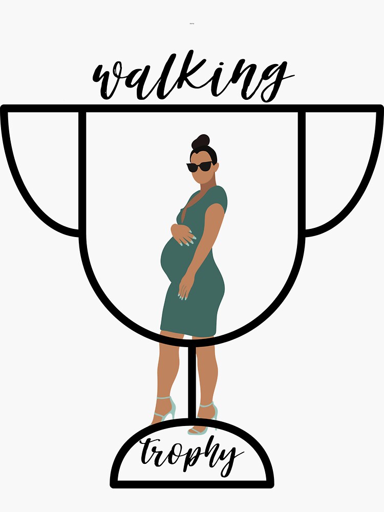 "Walking Trophy" Sticker for Sale by StuffDesignz | Redbubble