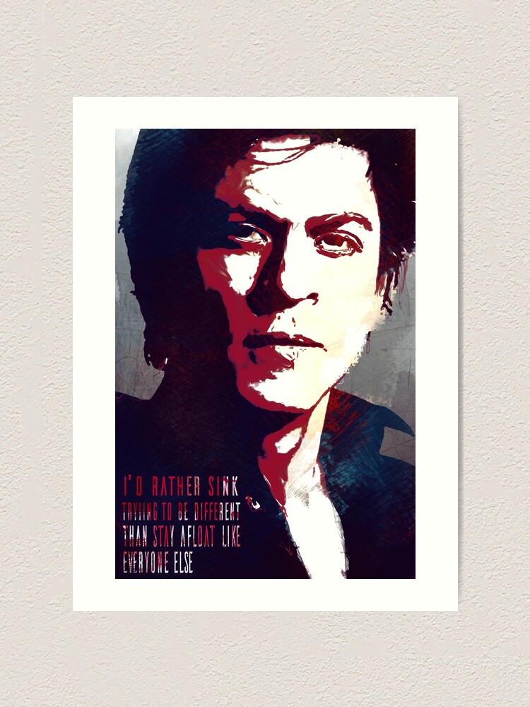 "Shah Rukh Khan" Art Print by deepakgupta645 | Redbubble