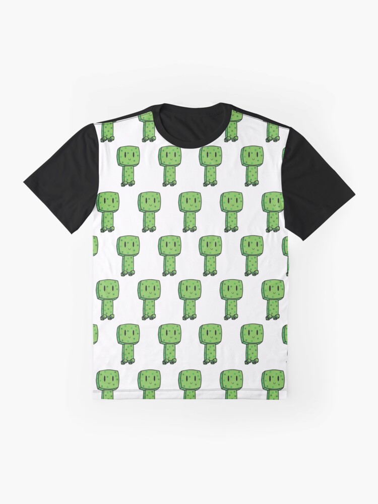 "Minecraft Creepers Pattern" T-shirt for Sale by lovefromjessie ...