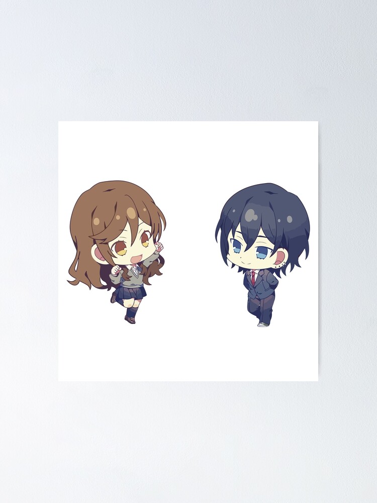 "Horimiya - Kyouko Hori and Izumi Miyamura - Chibi" Poster for Sale by ...