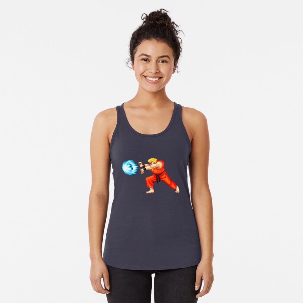 "KEN FIREBALL ATTACK" Sticker by PIXLTEES | Redbubble