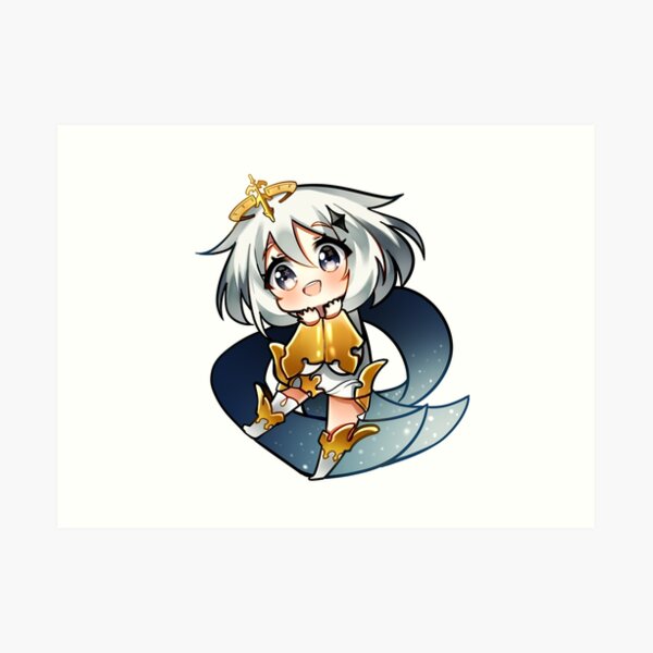 "Chibi Paimon | Genshin Impact" Art Print by noodleeees-art | Redbubble