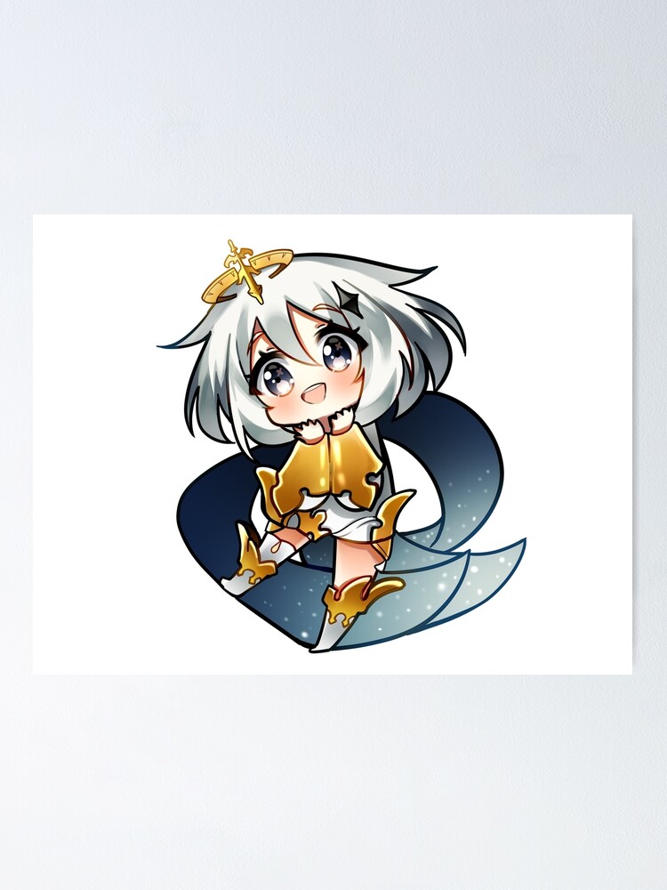 Poster « Chibi Paimon | Impact Genshin », par noodleeees-art | Redbubble