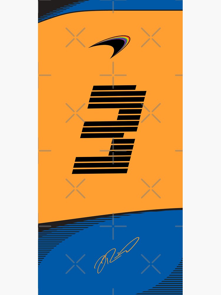 "Daniel Ricciardo 2021" Sticker von FinnickArrow | Redbubble