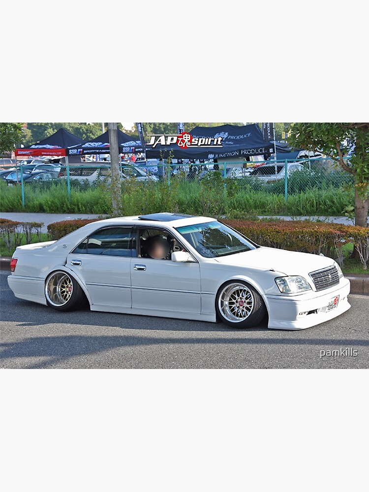 "TOYOTA CROWN VIP" Sticker for Sale by pamkills | Redbubble