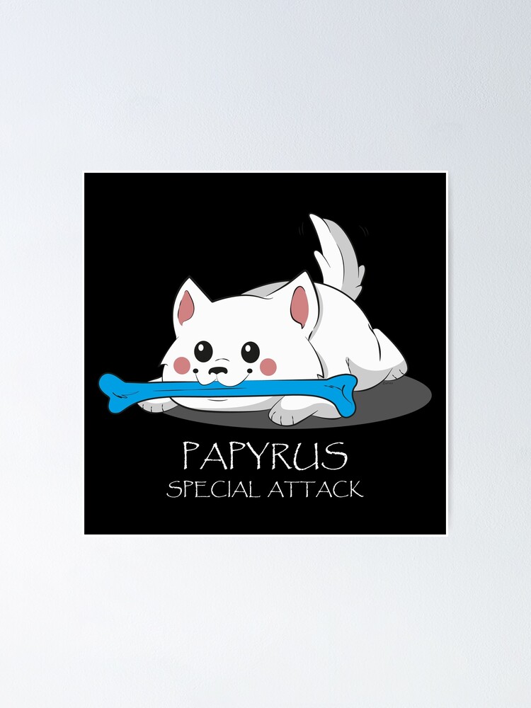 "Undertale - Papyrus's special attack" Poster for Sale by ZARIAA ...