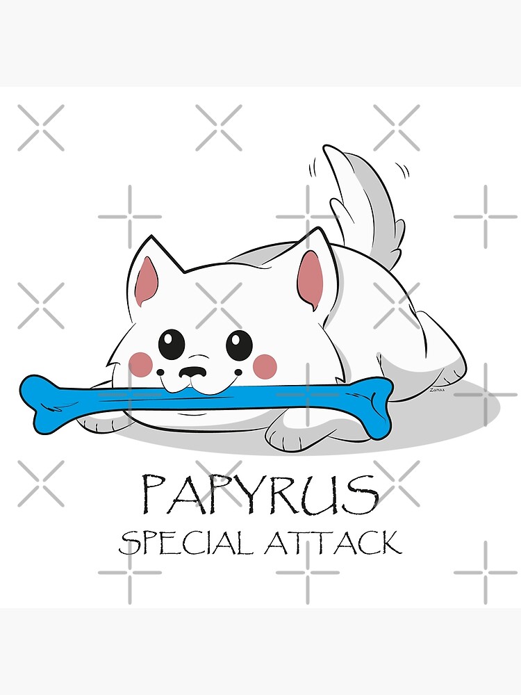 Undertale - Papyrus's special attack Premium Matte Vertical Poster sold ...