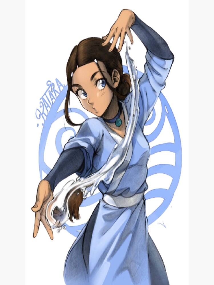 "Katara( Avatar The Last Airbender)" Poster for Sale by AnimeBooth ...