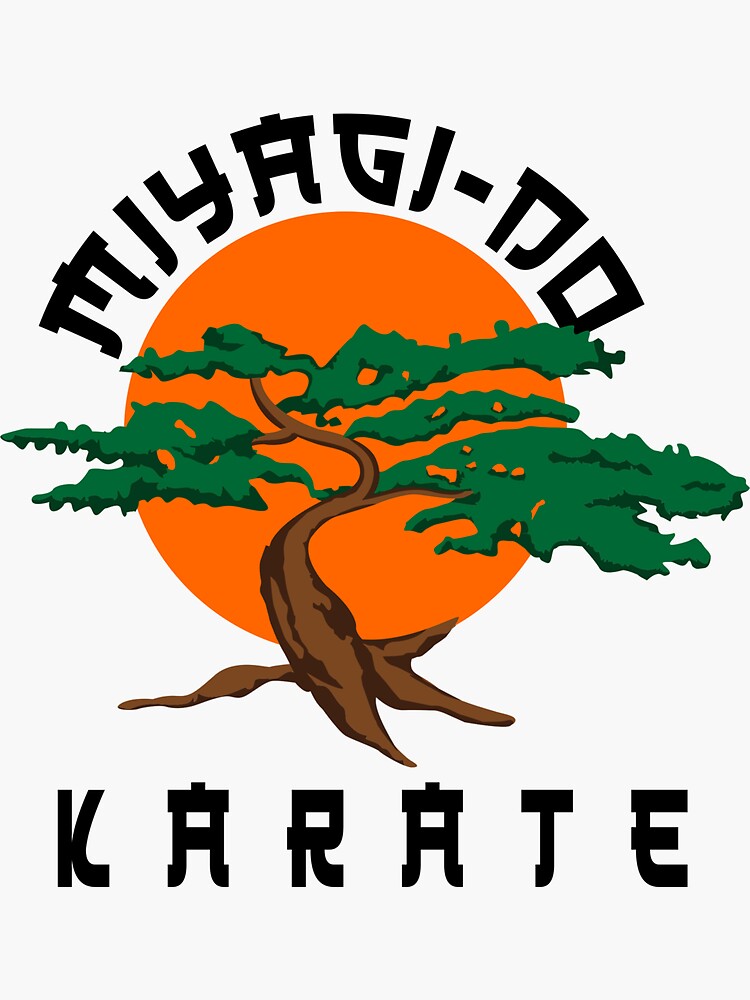 "Miyagi-Do Karate Inspired by Cobra Kai" Sticker for Sale by cunners316 ...