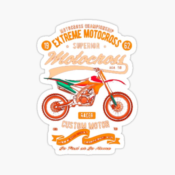 "Motocross Extreme" Sticker for Sale by bestoffers | Redbubble