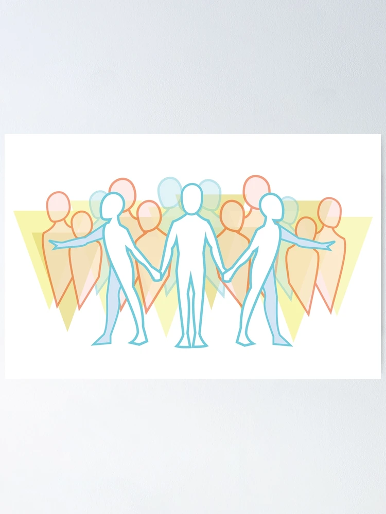 Friends Infographic Maxi Poster
