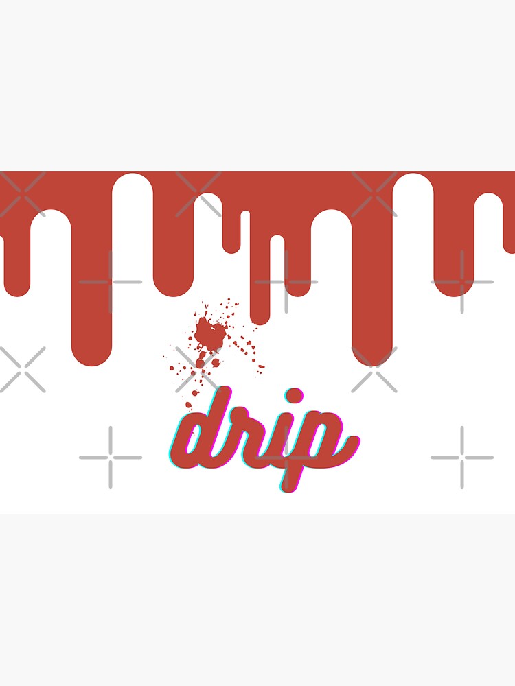 "Blood drip" Sticker for Sale by Jnwodo | Redbubble