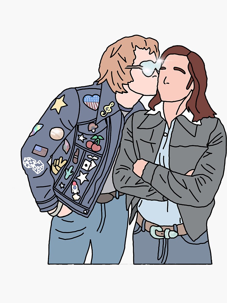 "elton and bernie rocketman" Sticker for Sale by lil-mads | Redbubble